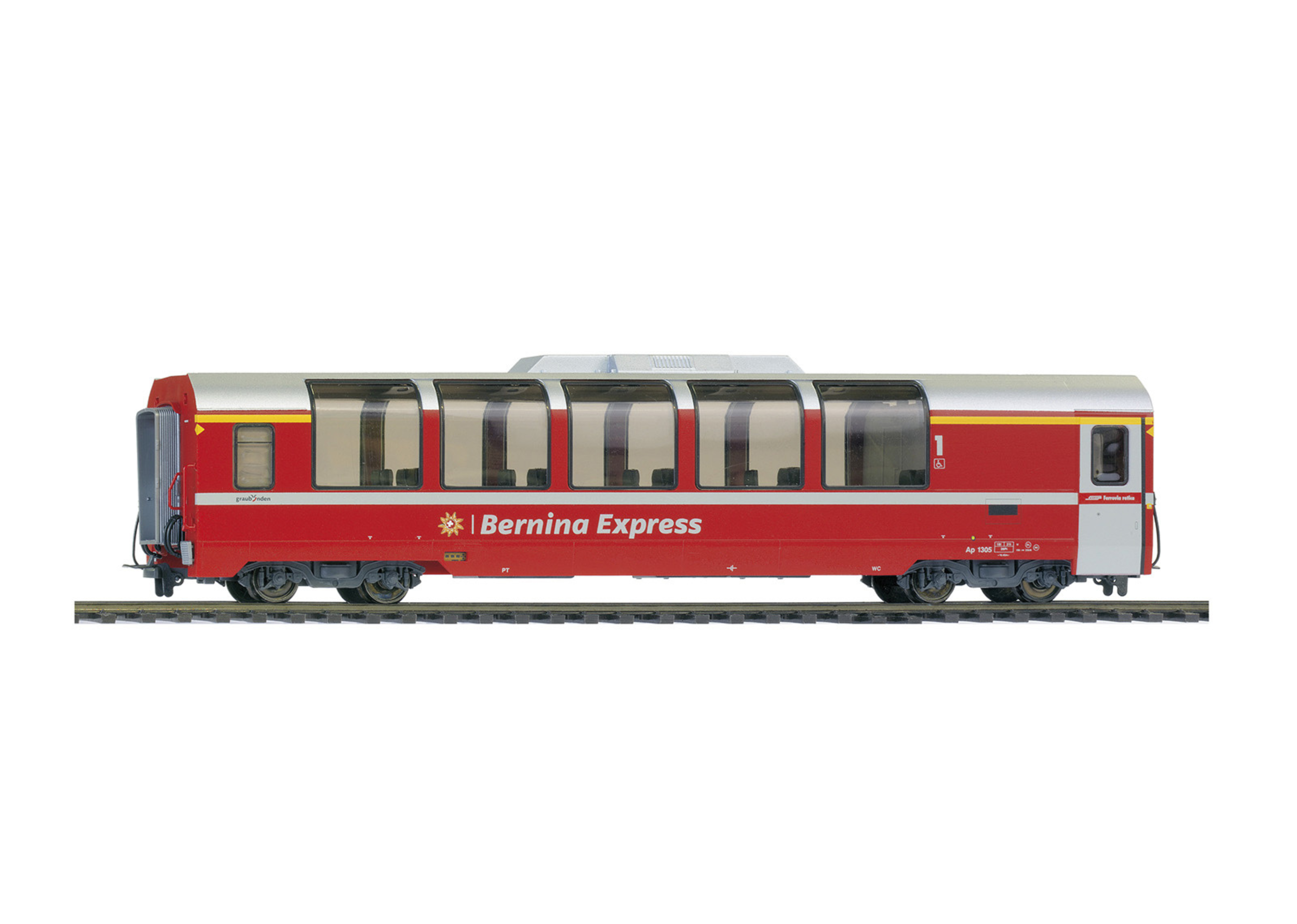 Thrilling Toyz - Bemo 3593141 Bernina Express - RhB Aps 1305 1st Class ...